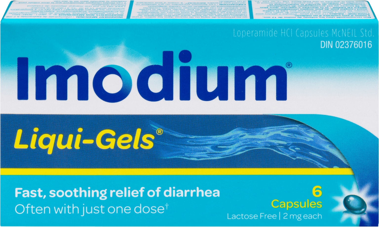 Imodium Liqui-Gels Capsules 2mg 6ct – LUCX Wholesale