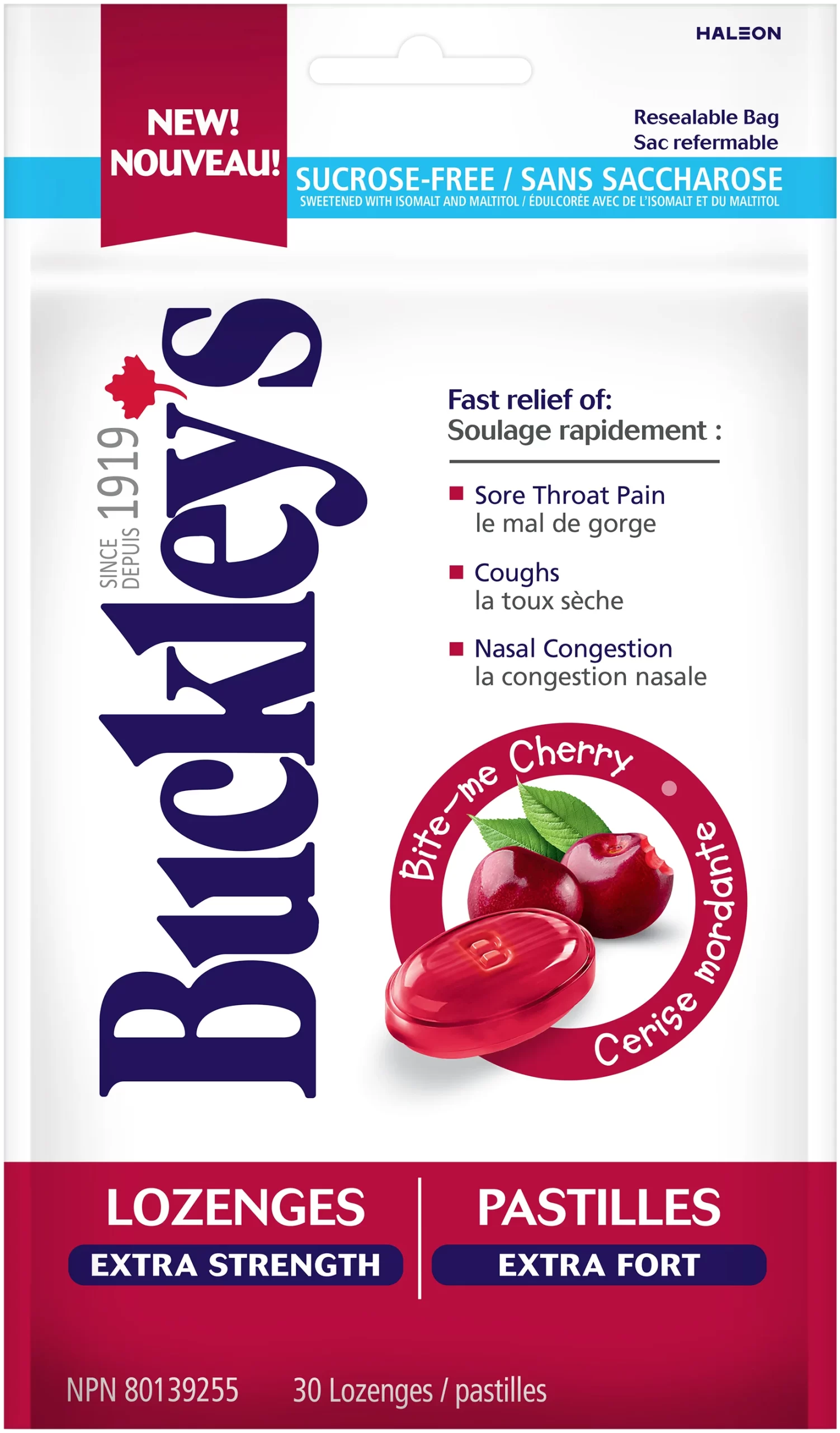 Buckley’s Extra Strength Cherry Lozenges 30ct – LUCX Wholesale